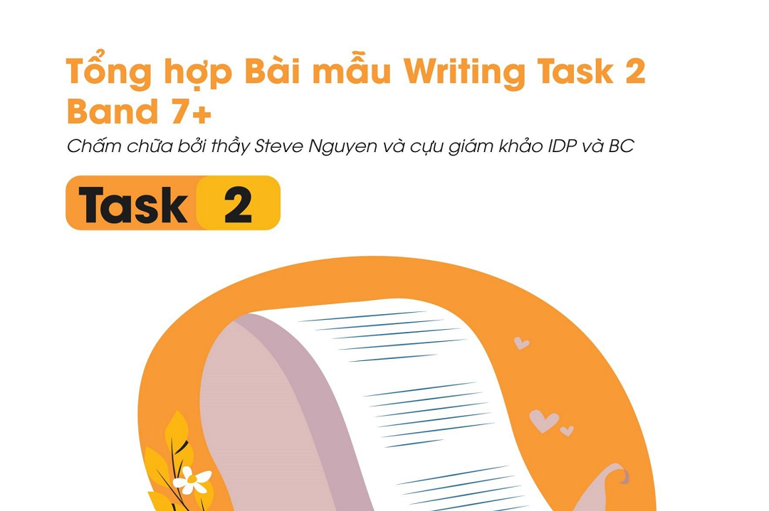 TÀI LIỆU BÀI MẪU WRITING TASK 1 & 2 BAND 7+ - IELTS I-READY